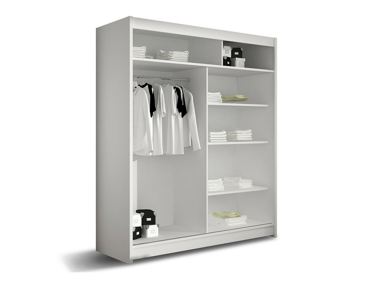 Riidekapp Closico 110 (Valge) - Elutoamööbel | Moobel1.ee