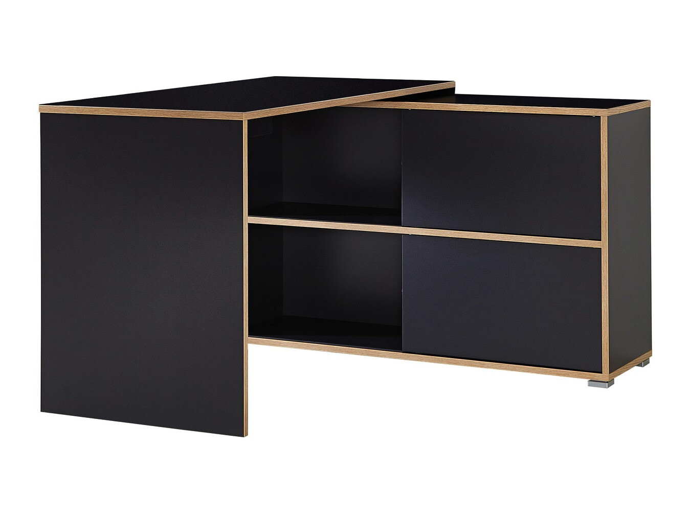 Kontori nurgalaud Sacramento 207 (Antratsiit + Sonoma tamm ...