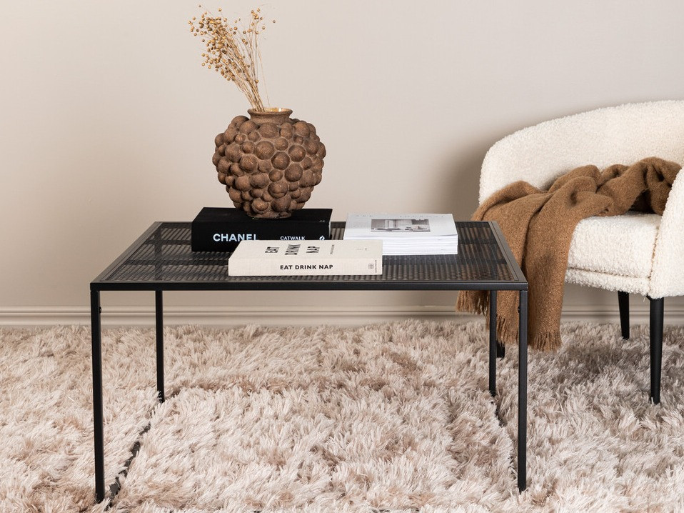 Diivanilaud Dallas 3236 (Must) - Elutoamööbel | Moobel1.ee