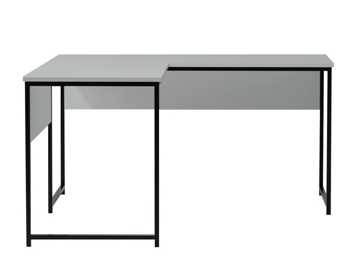 Kontori nurgalaud Kailua 567 (Valge + Must) - Kirjutuslauad | Moobel1.ee