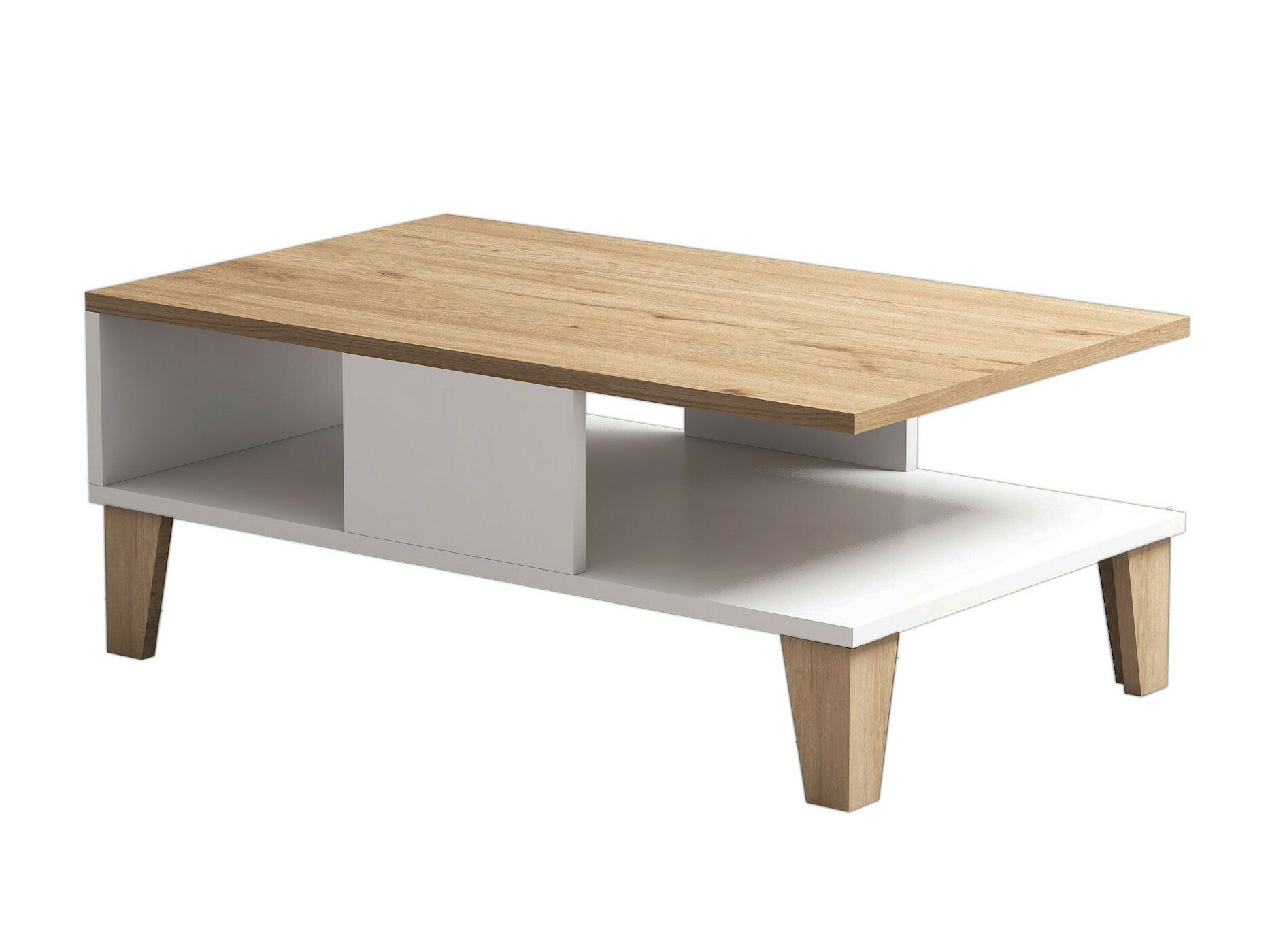 Diivanilaud Kailua 1147 (Tamm + Valge) - Elutoamööbel | Moobel1.ee