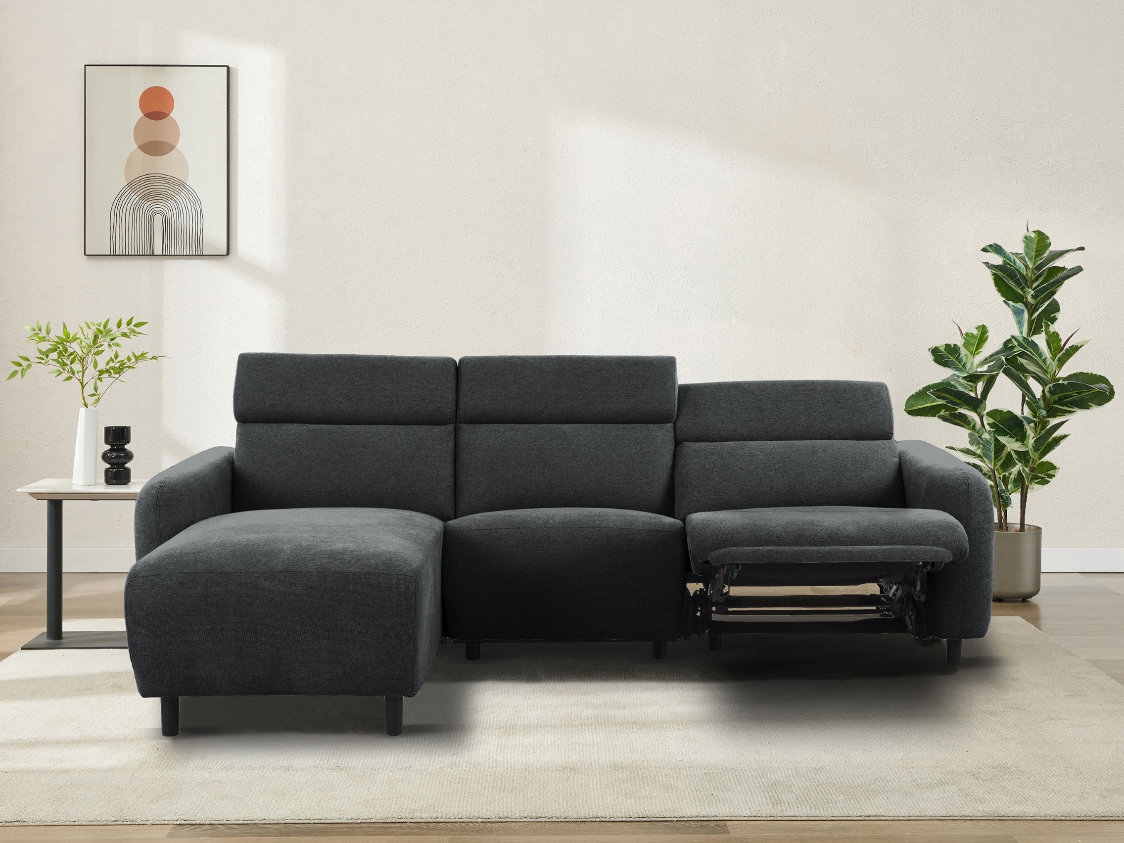 Pehme nurga recliner Denton 1509 (Tumehall) - Elutoamööbel | Moobel1.ee